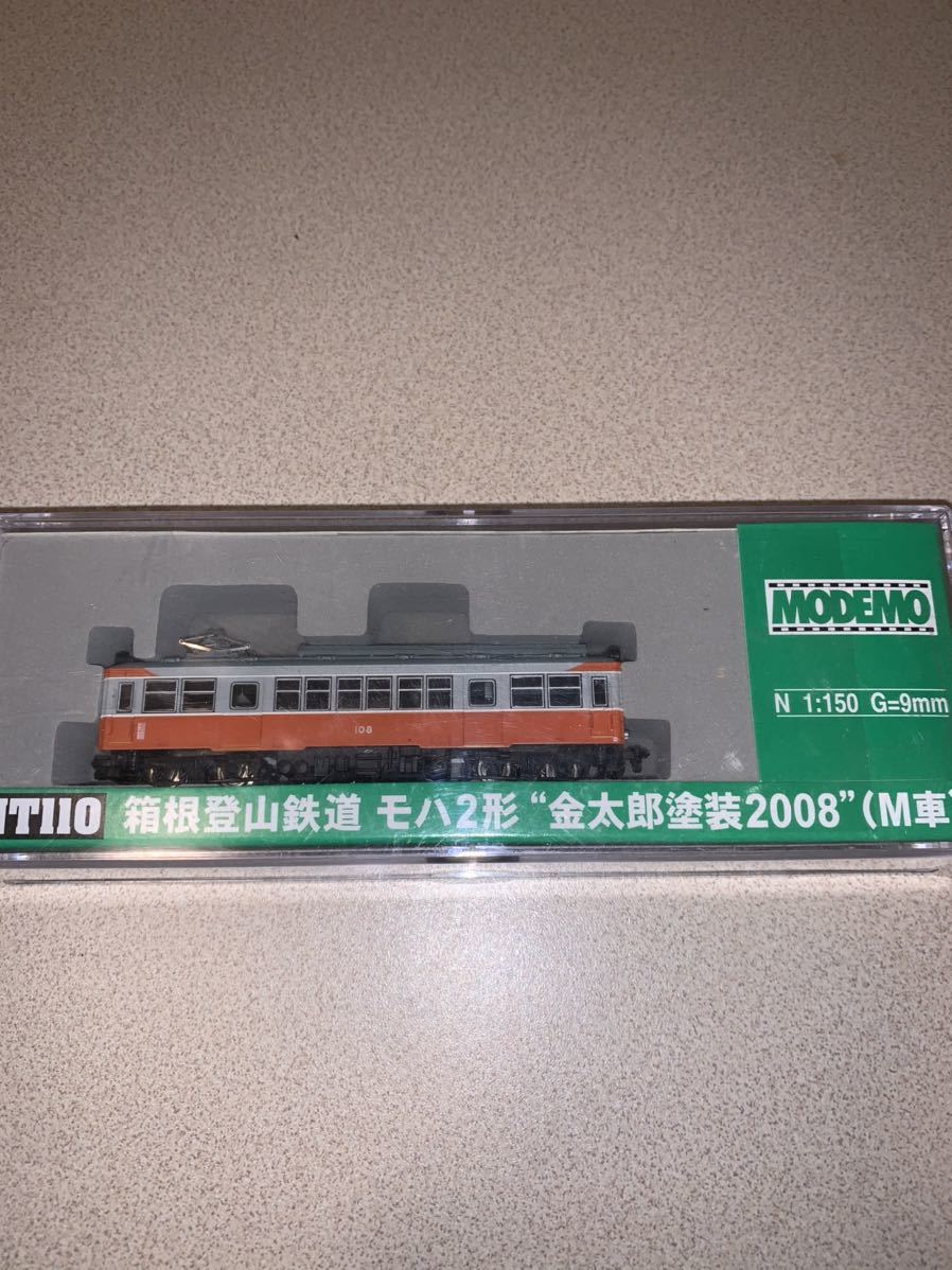 Nゲージ MODEMO 箱根登山鉄道モハ2形電車 金太郎塗装2008 M車 NT110(私鉄車輌)｜売買されたオークション情報、yahooの商品情報をアーカイブ公開 - オークファン ...