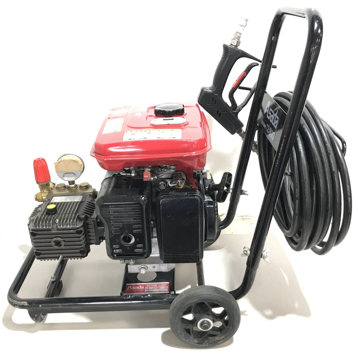 動作確認動画有り ASADA アサダ 高圧洗浄機 12/80G GA PS洗管ホースセット スズラン付き ロビン EH12 品 h0307-4-3-2.5c(高圧洗浄機)｜売買された ...