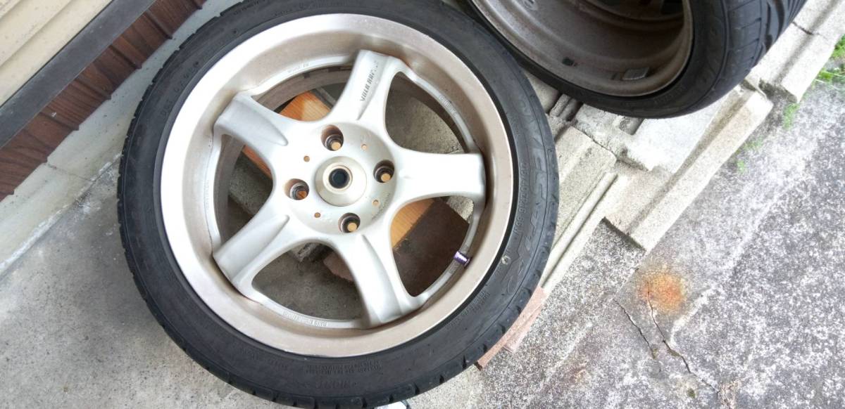RAYS AV REVOLUTION VOLK RACNG PCD 114.3 7J 8J 各2本 TOYO PROXES T1R 215 ...