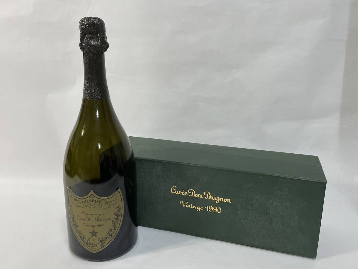 $ ドンペリニョン 白 1990 未開栓 難あり品 200004(ドン・ペリニヨン)｜売買されたオークション情報、yahooの商品情報をアーカイブ公開 - オークファン（aucfan.com）