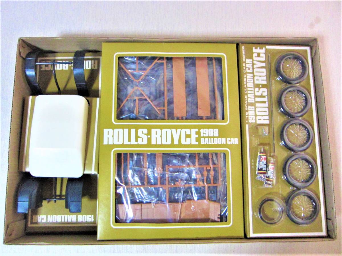 バンダイ 1/16 1908 ロールス ロイス バルーン カー シルバーゴースト ディスプレイキット(ロールス・ロイス)｜売買されたオークション情報、yahooの商品情報をアーカイブ公開 ...