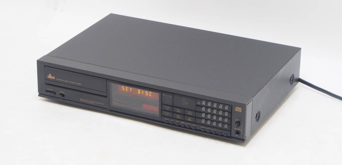 SG-249 ジャンク トレイ閉不可 dbx DX900 CDプレーヤー 京セラ 再生可能 80年代 CDデッキ ヴィンテージ オーディオ ...