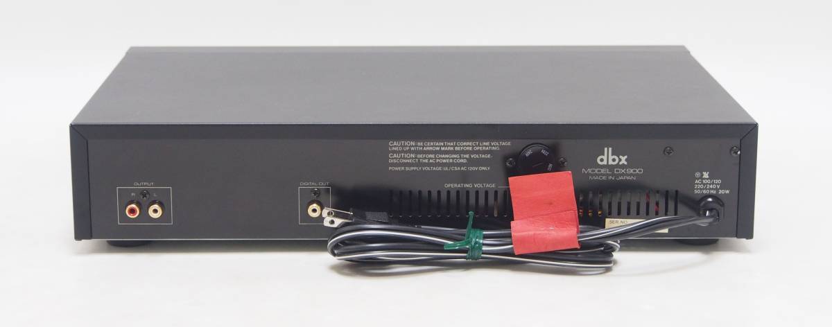 SG-249 ジャンク トレイ閉不可 dbx DX900 CDプレーヤー 京セラ 再生可能 80年代 CDデッキ ヴィンテージ オーディオ ...