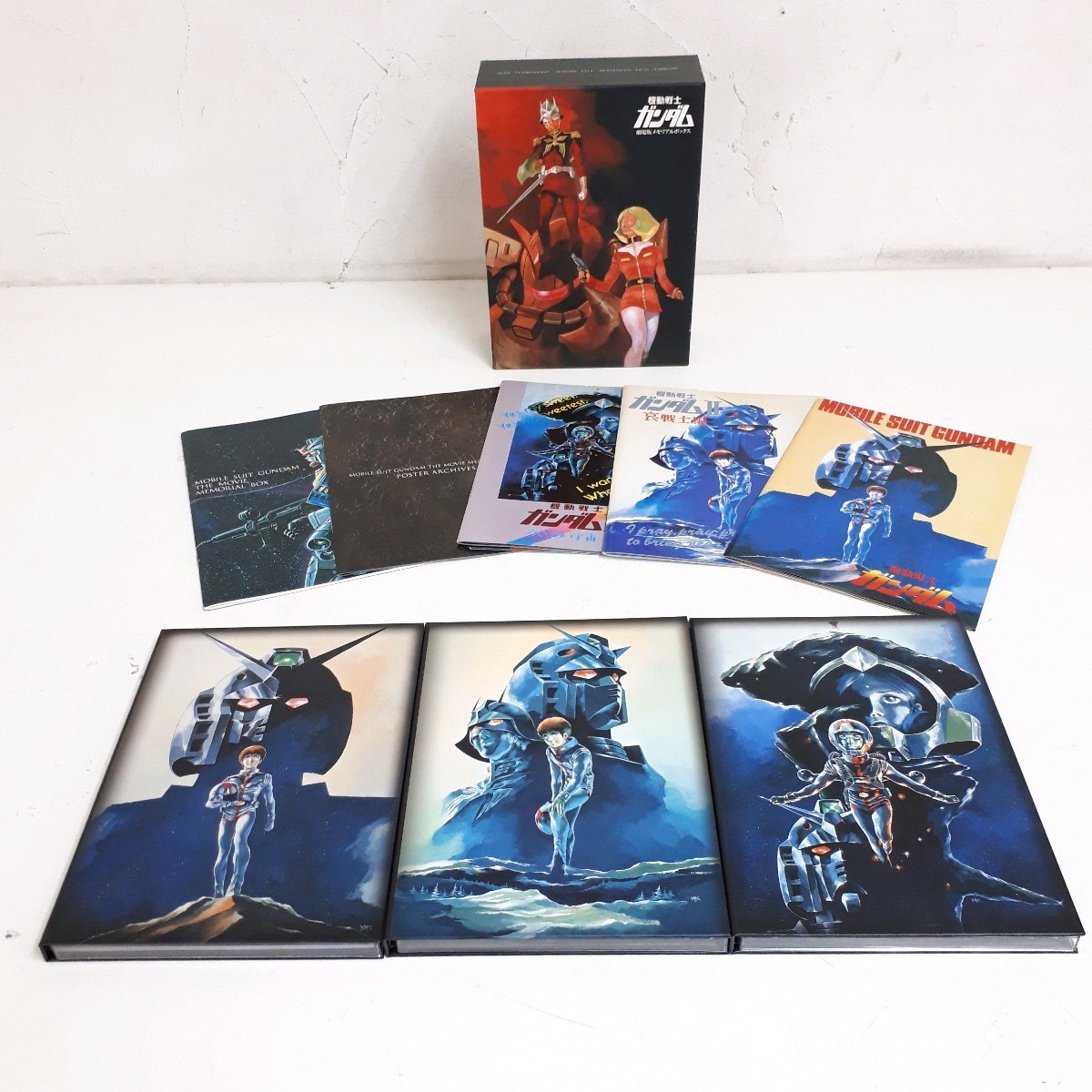 BANDAI バンダイ DVD OVA機動戦士ガンダム 劇場版メモリアルボックス 3編セット ブックレット付 MOBILE SUIT ...