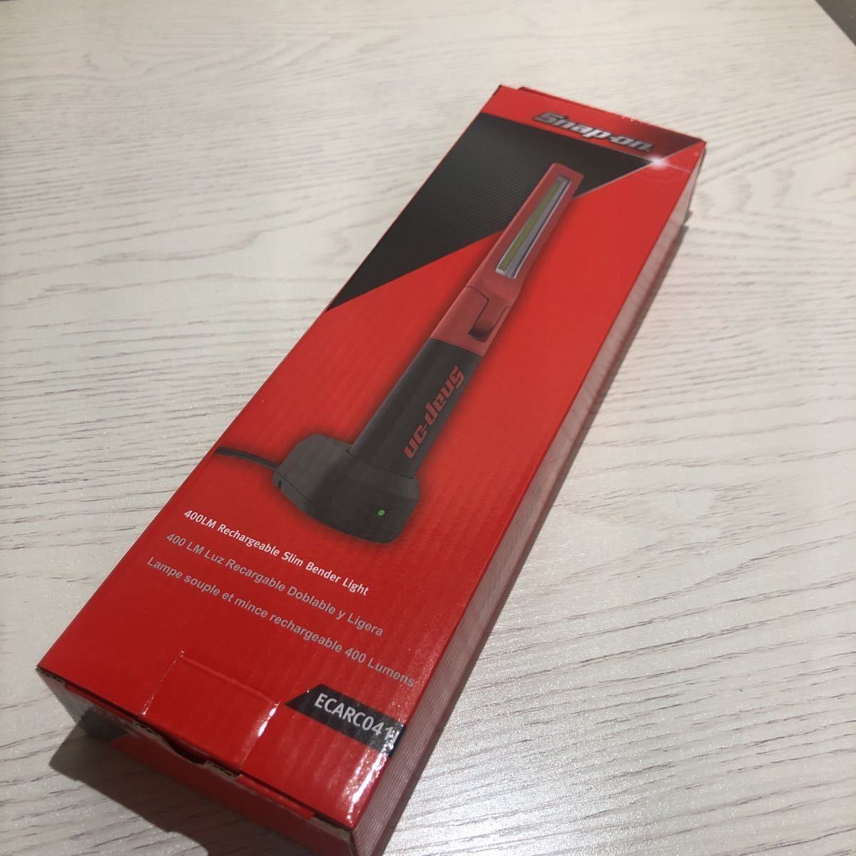 スナップオン LEDライト 作業灯 ワークライト UVライト ECARC041 snap on レッド(作業用照明一般)｜売買された ...