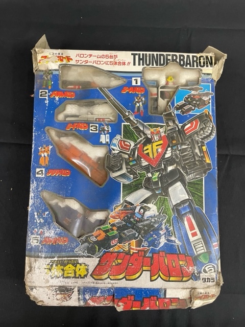 タカラ 5体合体 サンダーバロン THUNDER BARON 現状品 当時物 昭和レトロ 17(その他)｜売買されたオークション情報 ...
