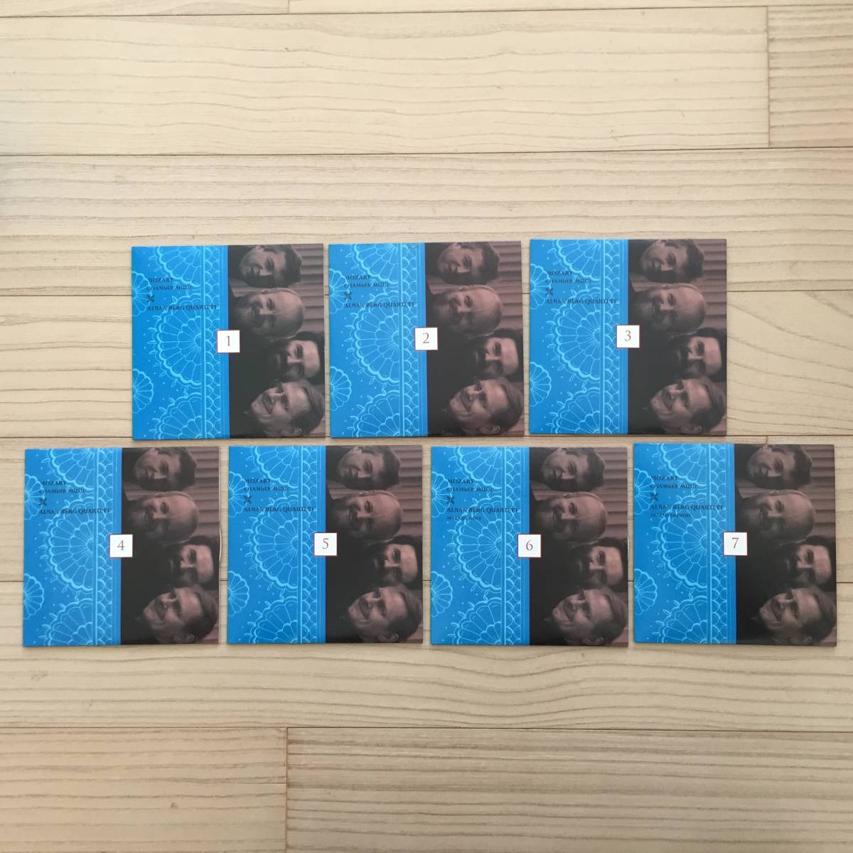 輸入盤/7CD Box Set/EMI Classics/5855812/Booklet Catalogue付 Mozart Alban Berg Quartett Markus Wolf ...