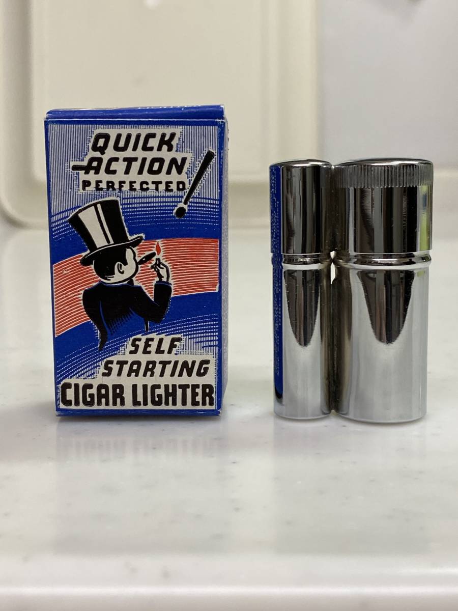 プラチナ触媒ライター 1930年代 アメリカ製 Self starting lighter Catalytic lighter(オイルライター ...