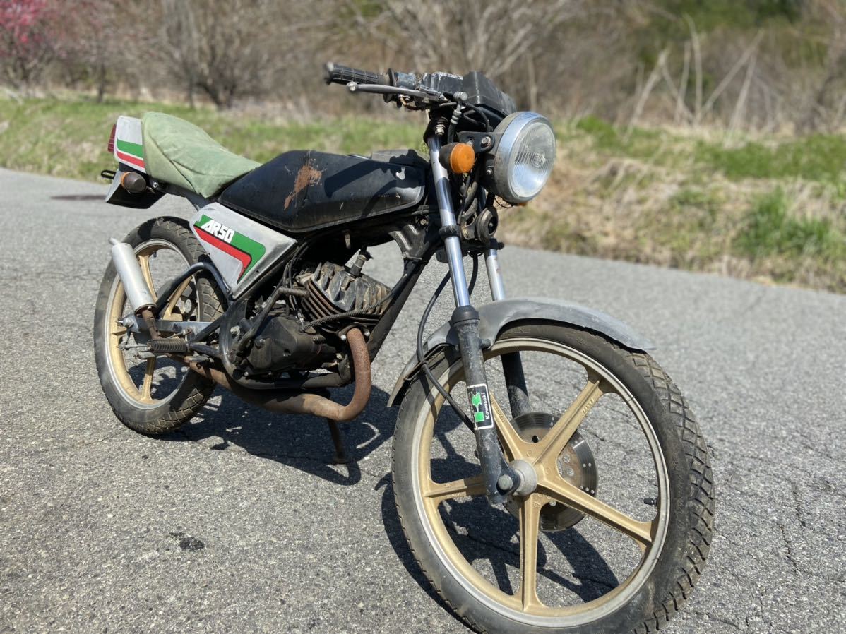 カワサキ AR50 チャンバー キャストホイール ベース車両 検 AR90 rd50 ハヤシ ビートbeet ns-1 ns50f 改造車 カスタム ビンテージ(50cc以下)｜売買された ...