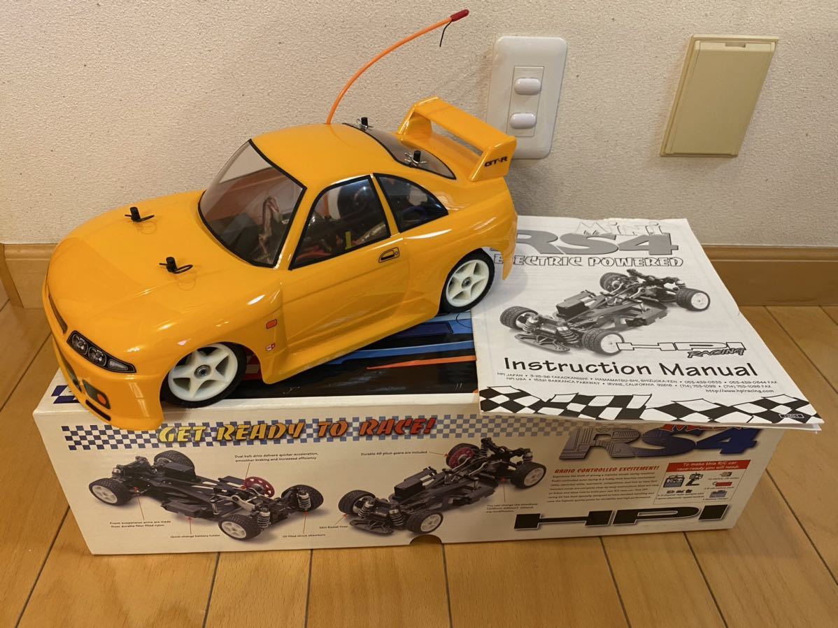 HPI RS4 MINI コミカルGTRボディ メカ付き 組み立て済み未走行(hpi・racing)｜売買されたオークション情報、yahooの ...