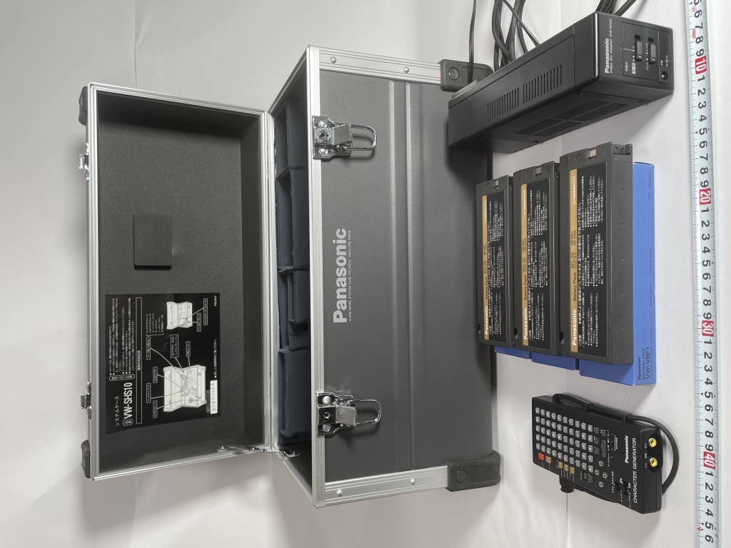 Panasonic NV-M10000 S-VHS 2CCD 光学X10 昭和レトロ 付属品多数(その他)｜売買されたオークション情報 ...