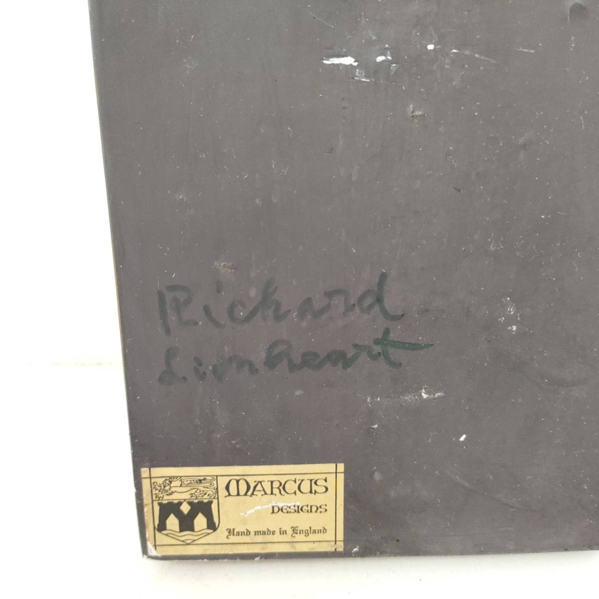 N14 Richard I King of England By Marcus Designs イギリス マーカス 陶器 壁掛け 飾り 壁飾り ...