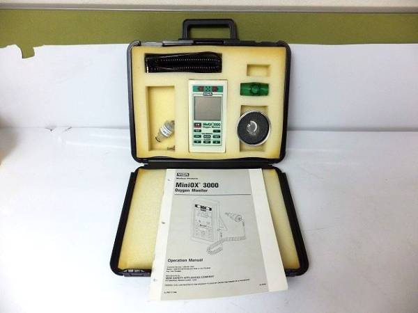 米軍放出 MSA MiniOX 3000 酸素検出装置 測定器 A10-13(測定器)｜売買されたオークション情報、yahooの商品情報を ...