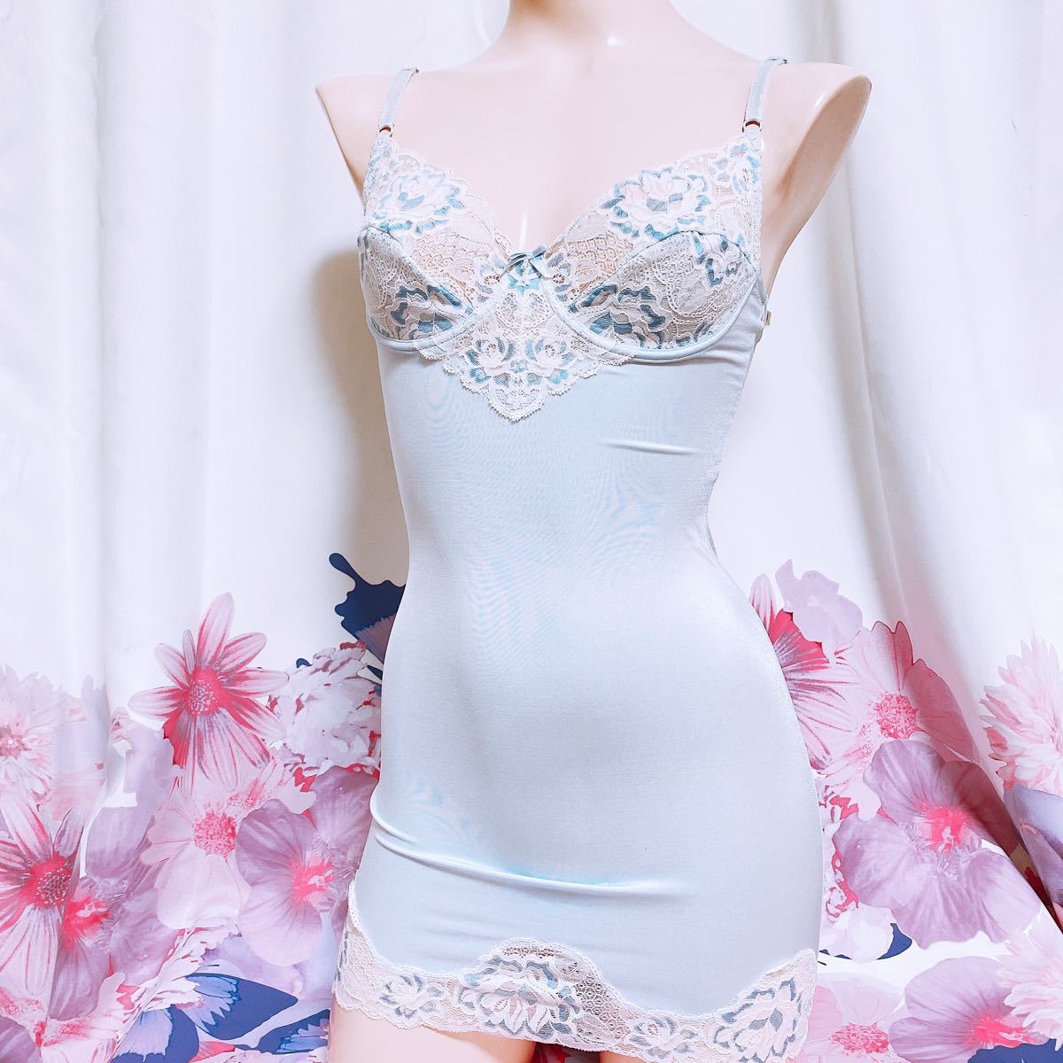 397 CAさやかの整理品 スリップボディスーツ C75 ツルツルサテン生地 クリーニング済 補正用 クロッチ付き(Cカップ)｜売買されたオークション情報、yahooの商品情報をアーカイブ公開 ...