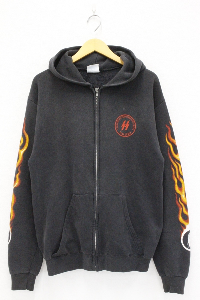 80's 90's CALIFORNIA PERFORMANCE IRON カリフォルニアパフォーマンスアイロン USA製 SSロゴ ジップ ...