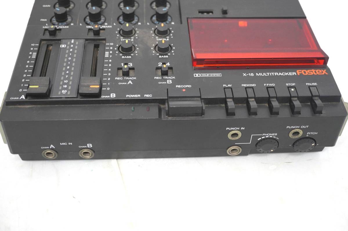 5-36 FOSTEX MULTITRACKER フォステックス マルチトラッカー X-15 MULTITRACK CASSETTE DECK ...