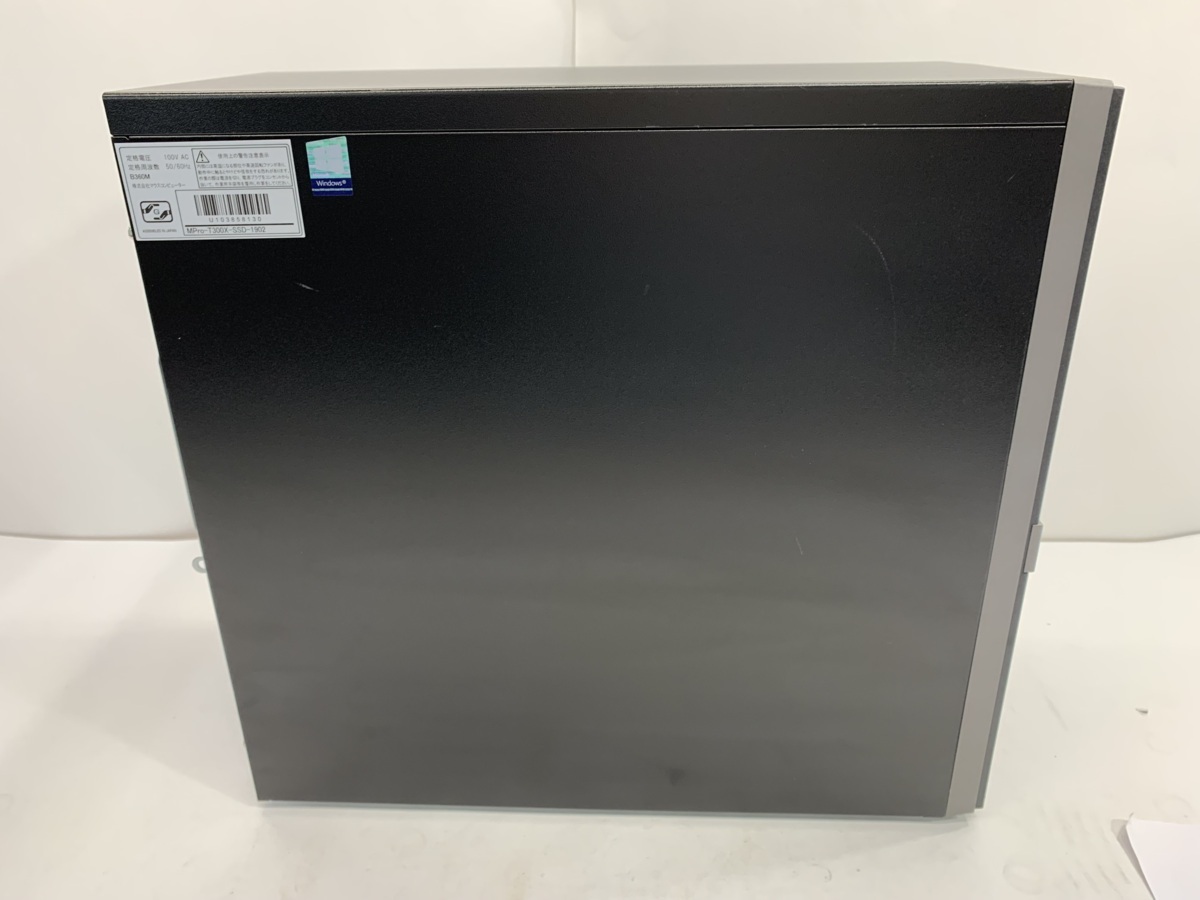 1円スタート Mouse computer MPro-T300 T300X-SSD-1902 Core i7-8700/32GB/480GB ...