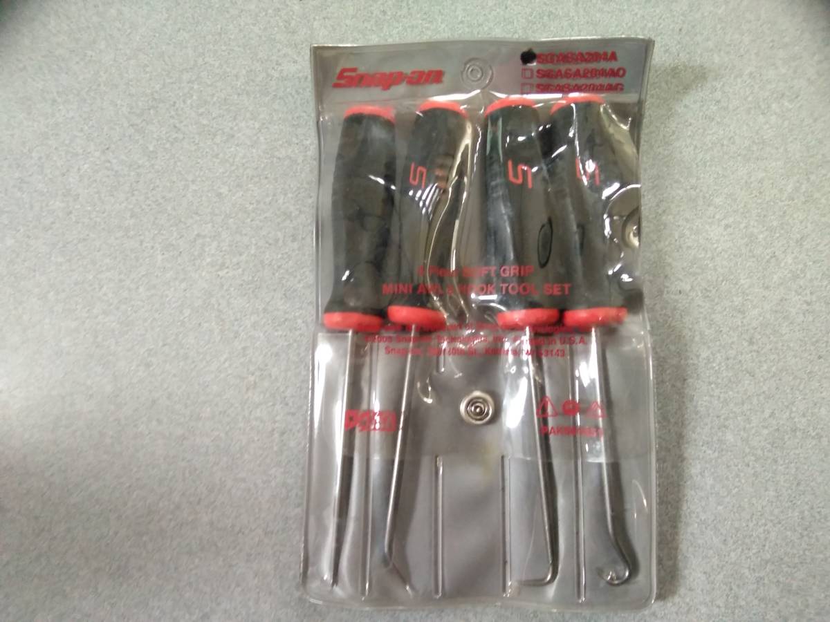 スナップオン Snap-on ソフトグリップ ミニピック MINI AWL & HOOK TOOL SET SGASA204A(その他)｜売買 ...