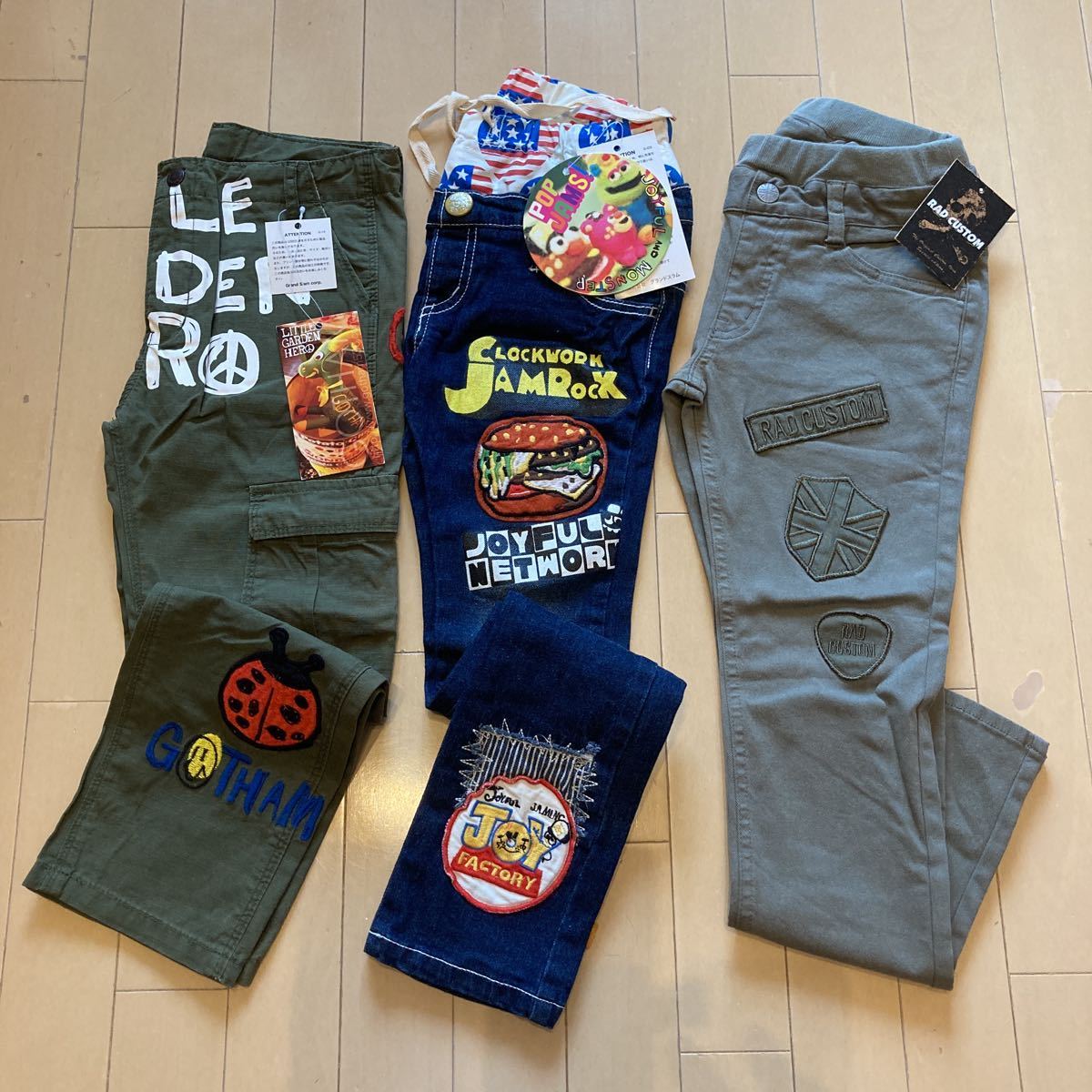 D ブランドミックス ボトムス3点セット サイズ130㎝ タグ付き 品 GOTHAMゴッサム JAMジャム RAD CUSTOMラッドカスタム(セット、まとめ売り)｜売買されたオークション情報 ...