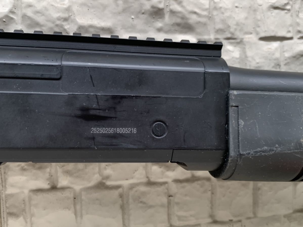 Double Eagle M56DL Beneli M1014 エアーコッキング式 作動OK 加水分解あり テレスコピックストック可動OK ダブルイーグル S&T(エアガン)｜売買された ...