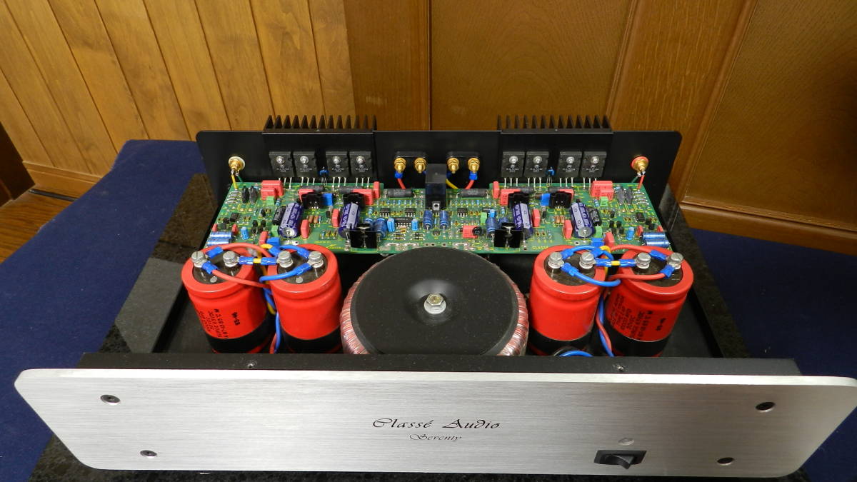 CLASSE AUDIO seventy Model 70//クラッセ パワーアンプ//バランス入力あり// み//発売価格￥210.000 ...