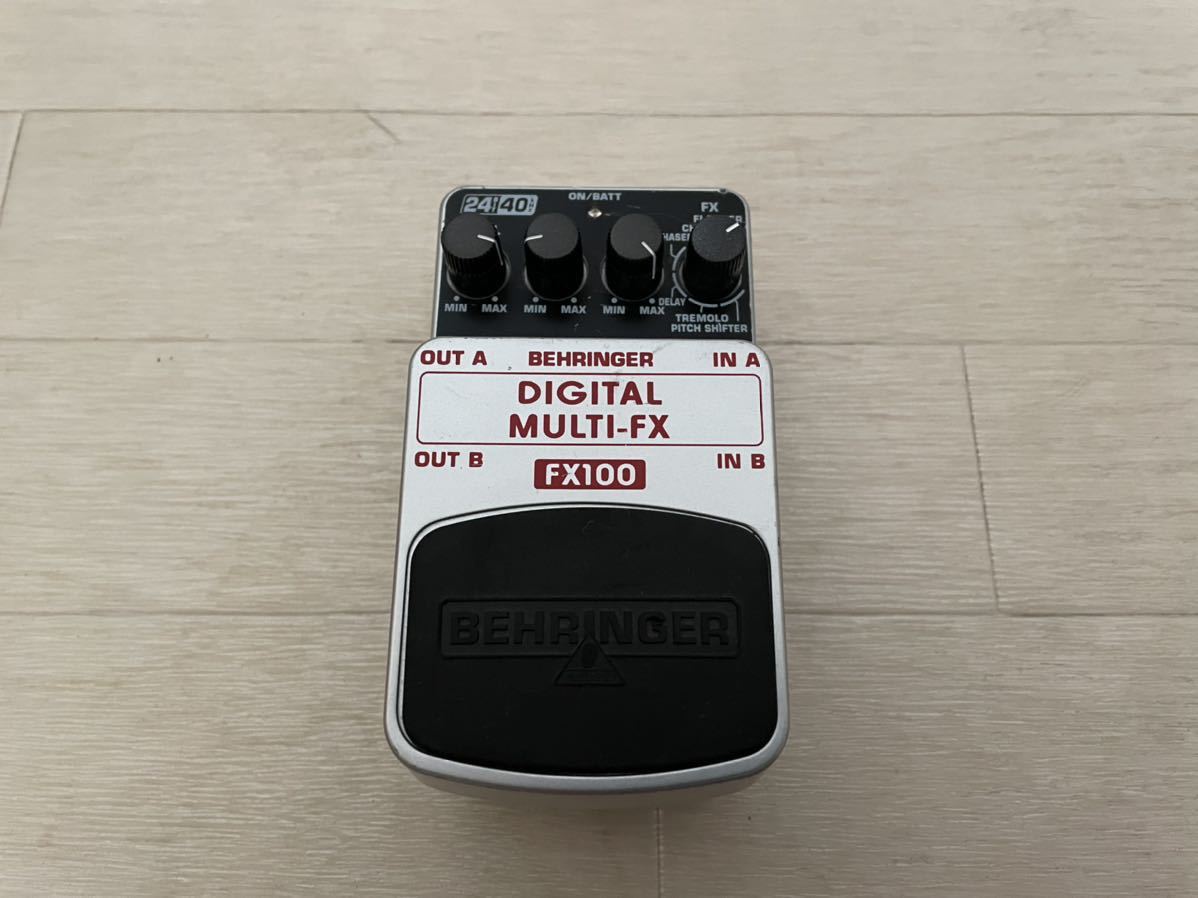 ジャンク BEHRINGER DIGITAL MULTI-FX FX100(エフェクター)｜売買されたオークション情報、yahooの商品情報をアーカイブ公開 - オークファン（aucfan.com）