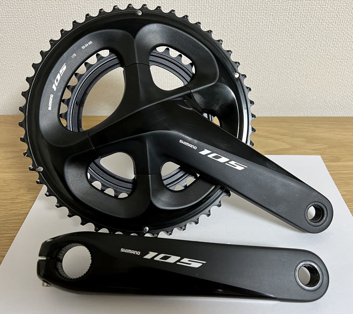 SHIMANO 105 FC-R7000 50-34T 165mm(クランク)｜売買されたオークション情報、yahooの商品情報をアーカイブ公開 - オークファン（aucfan.com）