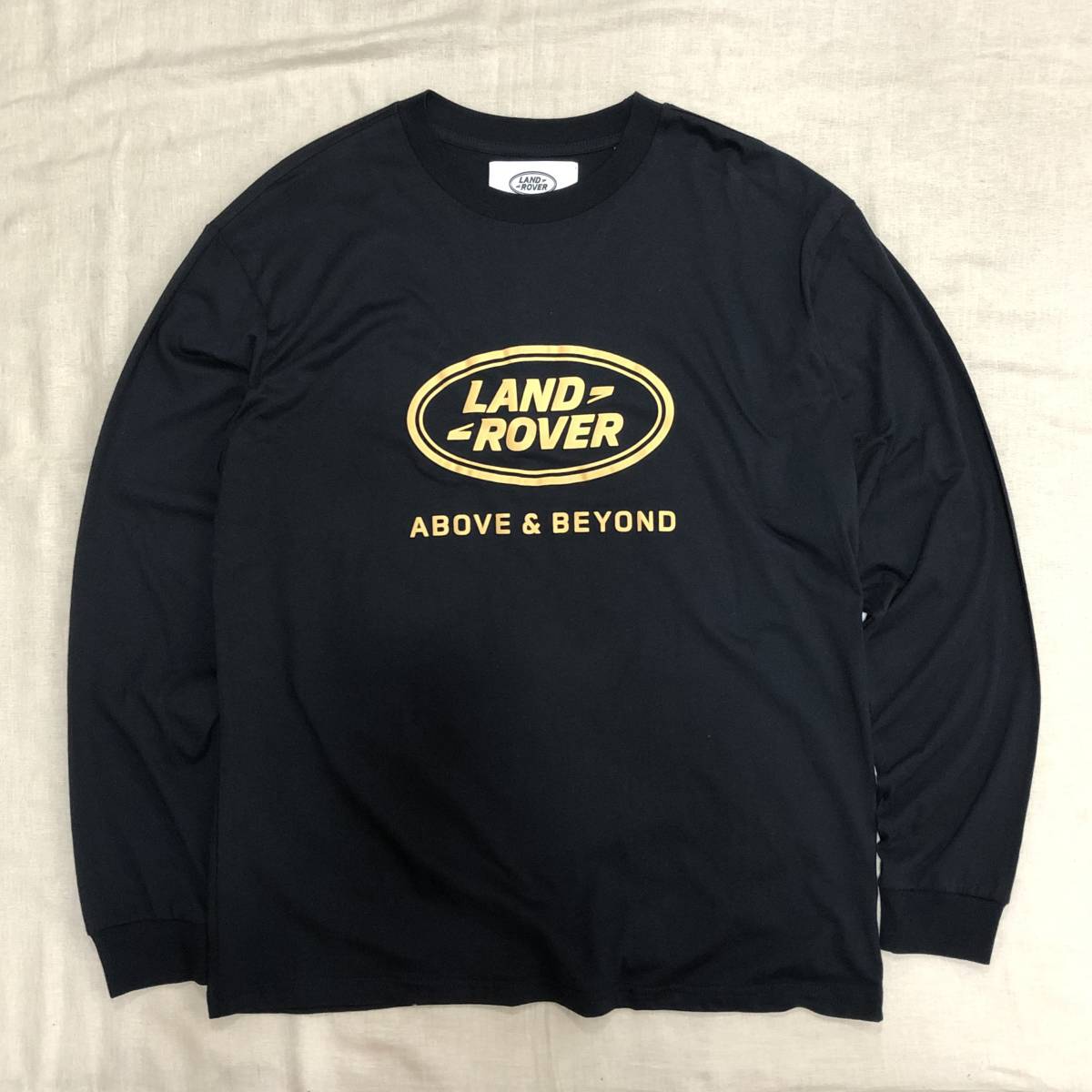 LAND ROVER x PACSUN エンブレム LOGO ロングスリーブTシャツ NAVY 濃紺 M ネイビー ランドローバー オーバー ...