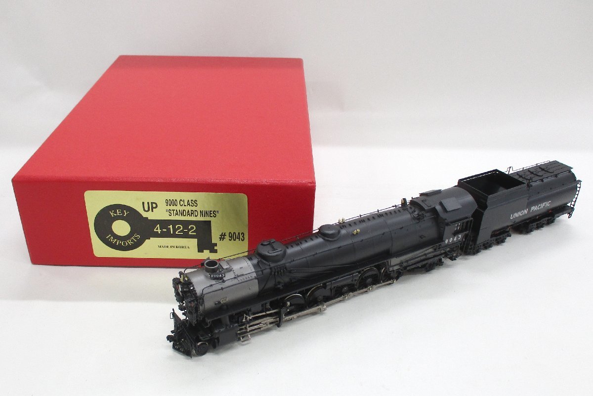 KEY IMPORTS UNION PACIFIC CLASS 9000 4-12-2 #9043 STANDARD NINES C ...