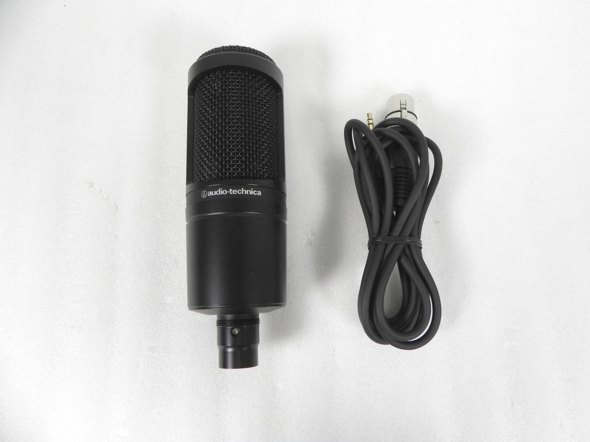 Q7159 audio-technica オーディオテクニカ コンデンサマイクロホン AT2020 P48(コンデンサーマイク)｜売買された ...
