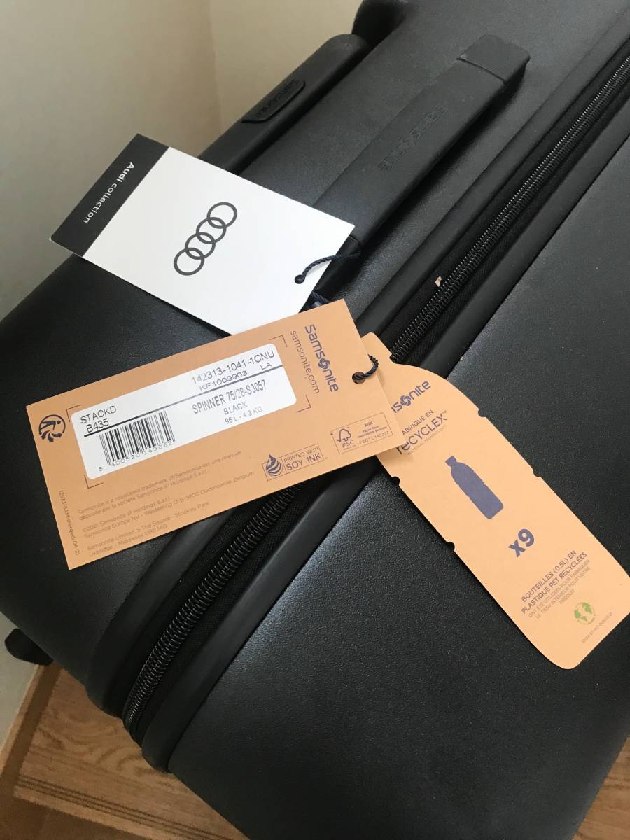 格安 商品 Audi アウディ＋ Samsonite サムソナイト コラボ 旅行 トラベル キャリーケース Lサイズ(サムソナイト)｜売買され ...