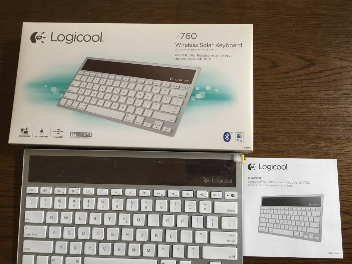 Logicool K-760ワイヤレスソーラーキーボード(キーボード)｜売買されたオークション情報、yahooの商品情報をアーカイブ公開 - オークファン（aucfan.com）