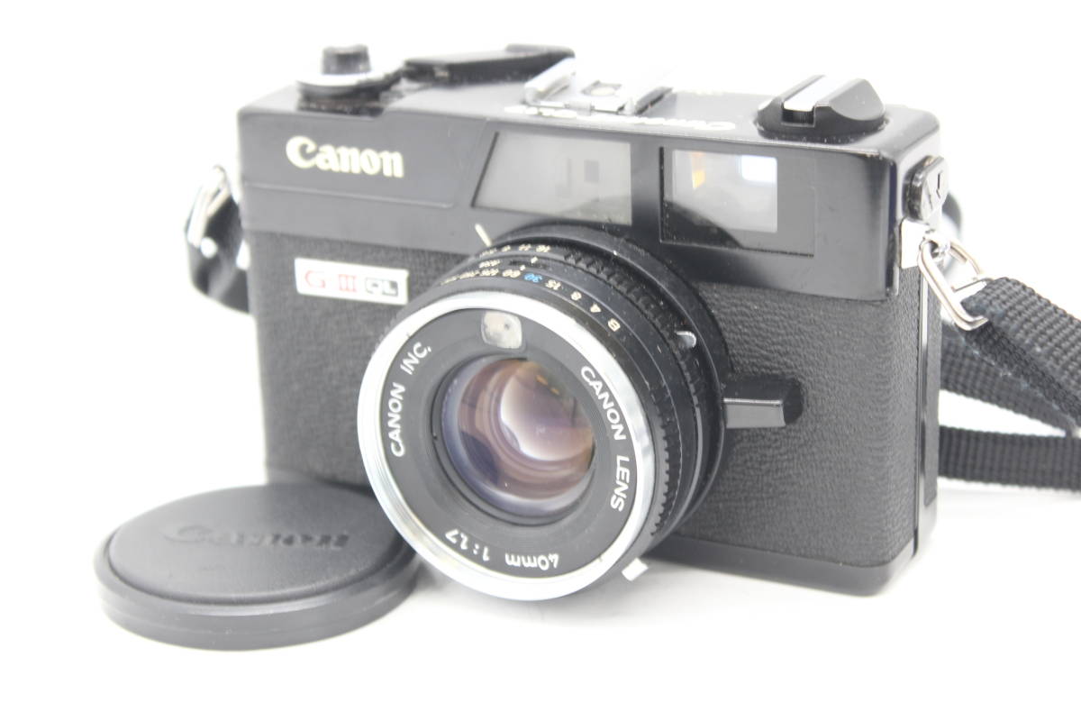 訳あり特価 キャノン Canon G-III QL17 40mm F1.7 レンジファインダー カメラ M1450(キヤノン)｜売買された ...