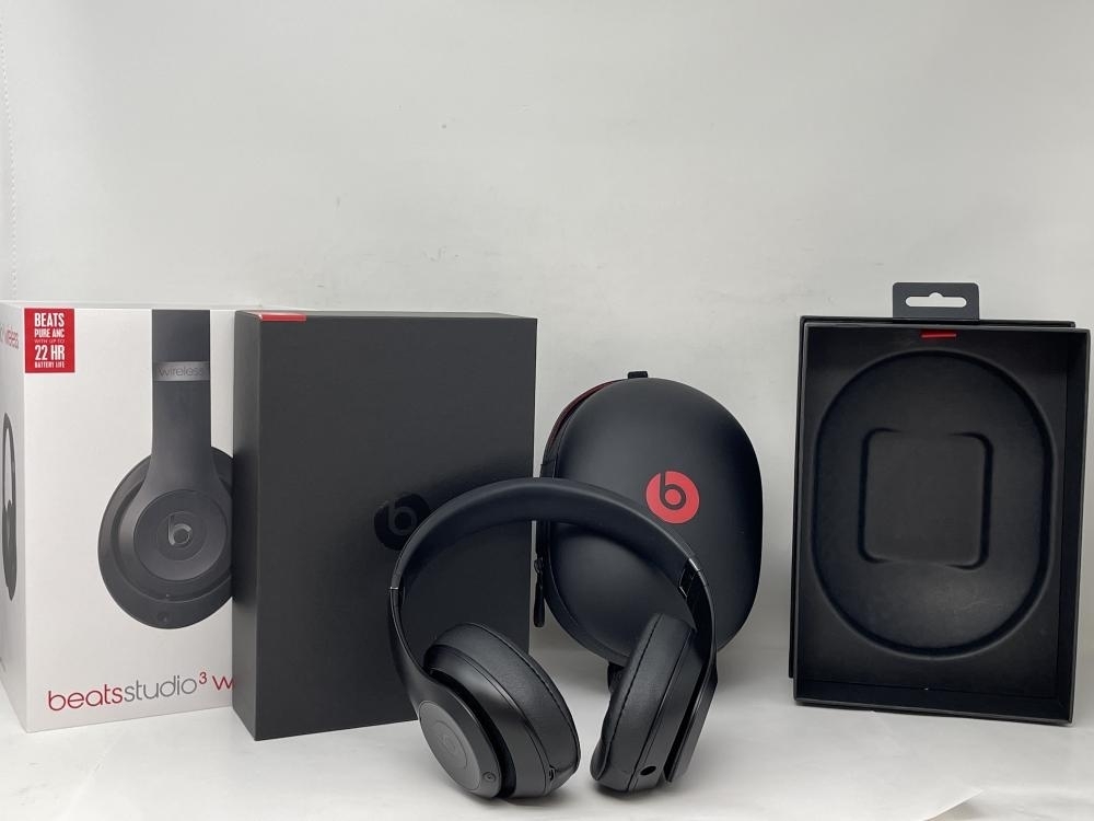 793 Apple Beats Studio3 wireless MQ562PA/A A1914 ワイヤレス ヘッドホン マットブラック ...