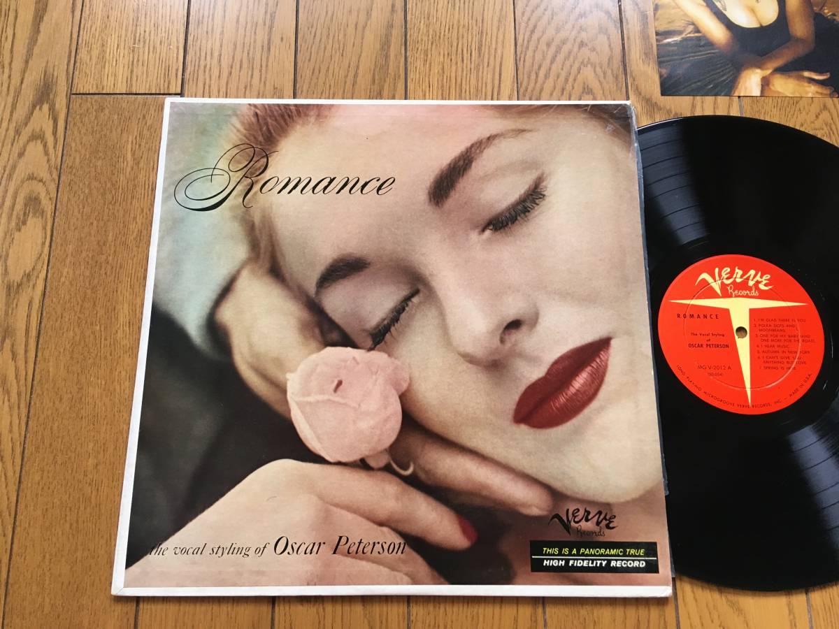 赤 VERVE 両溝 オスカー ピーターソン／ロマンス OSCAR PETERSON／ROMANCE(ジャズ一般)｜売買されたオークション情報 ...