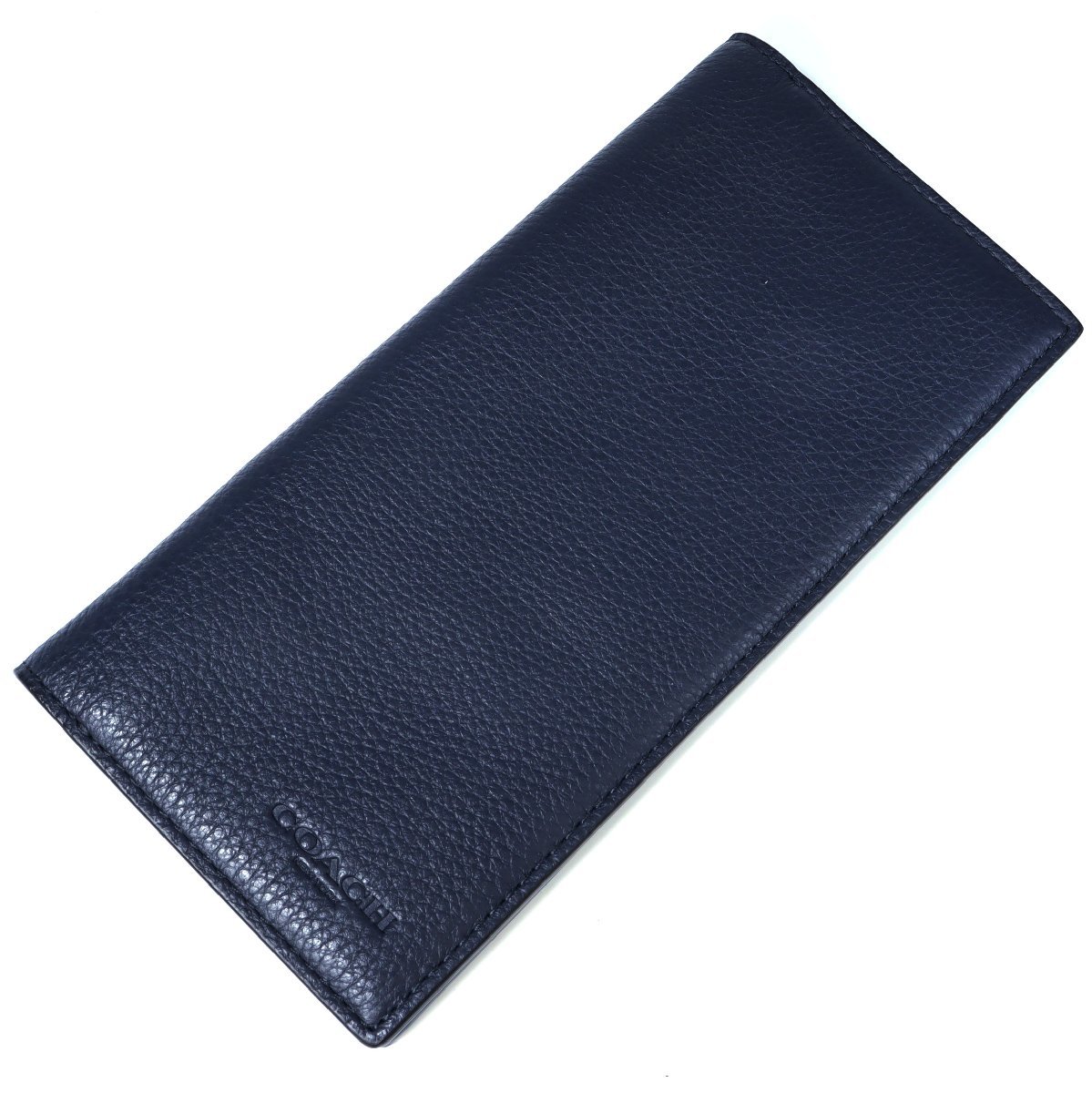 タグ有 同様 コーチ 91807 レザー 二つ折り 長財布 ミッドナイト mh810(男性用財布)｜売買されたオークション情報、yahooの ...