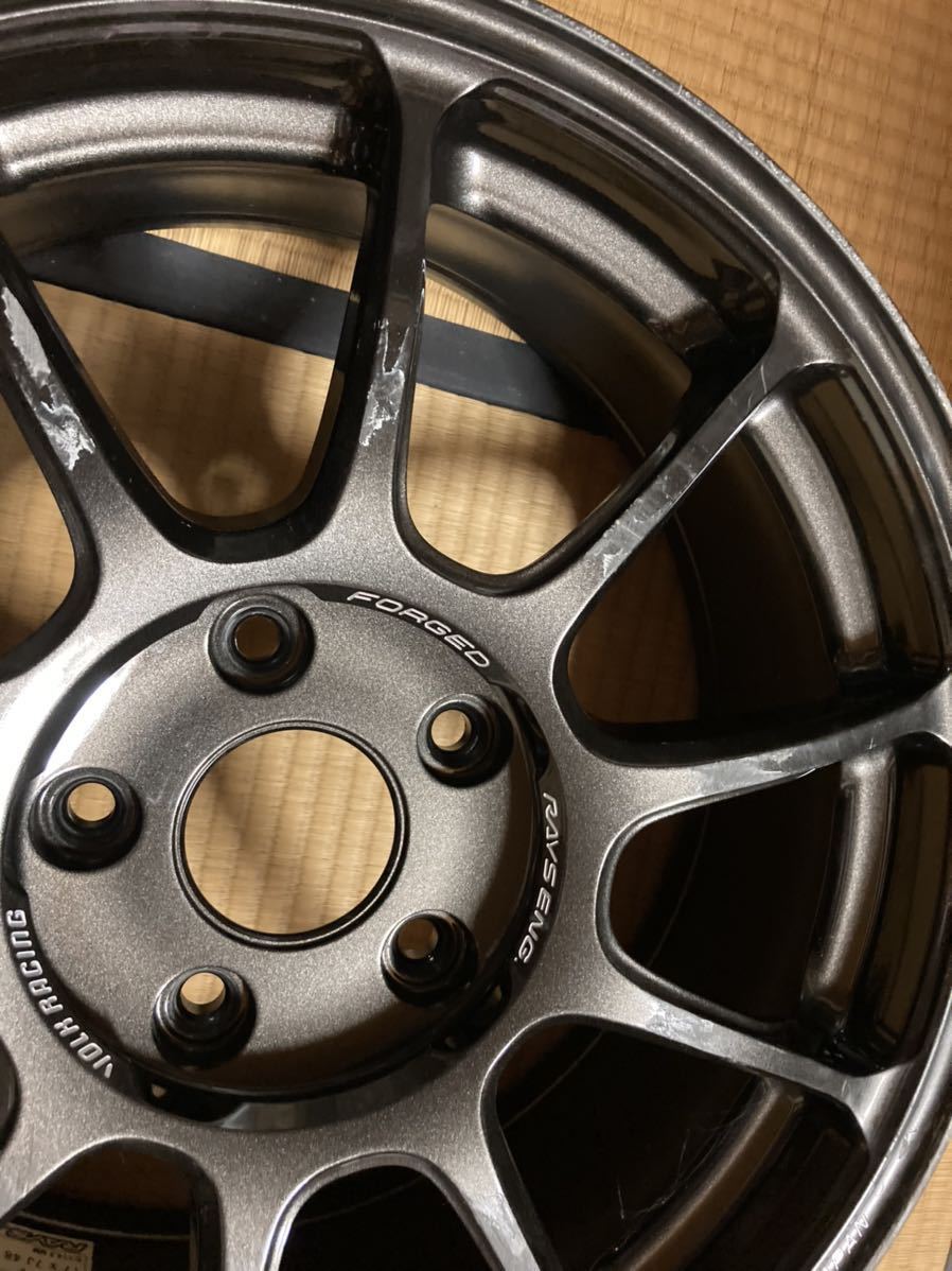 鍛造 RAYS レイズ VOLK RACING ZE40 17インチ 7j +48 114.3 5H 2本 検 TE37 CE28 NCEC ...
