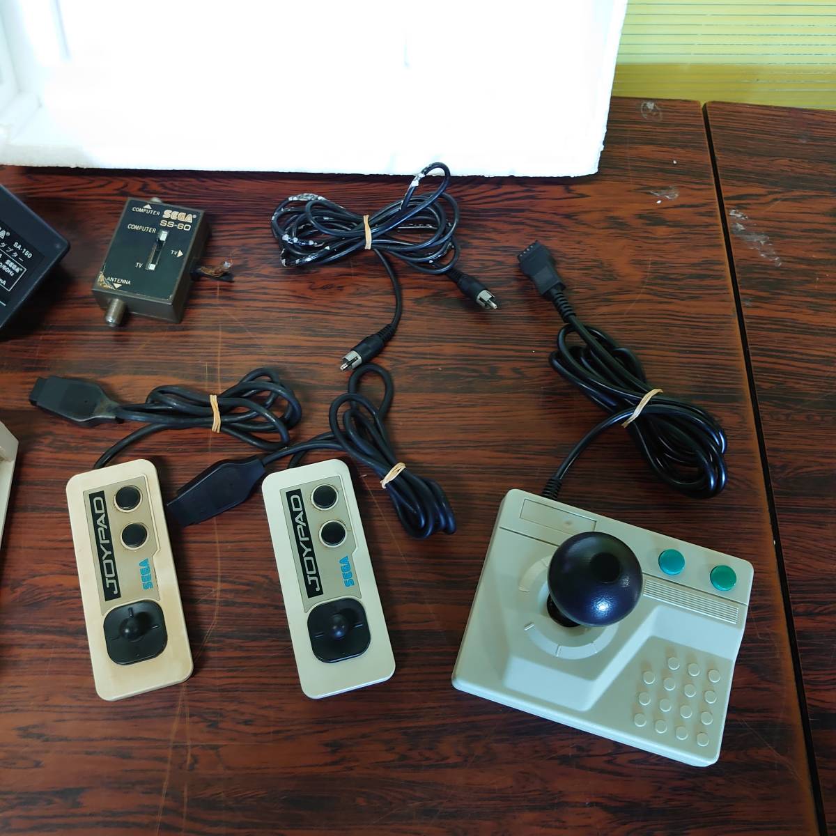 SEGA MARK III 3 Console working SEGA MARK III SJ-300M 本体 ウッディポップ パドル ...
