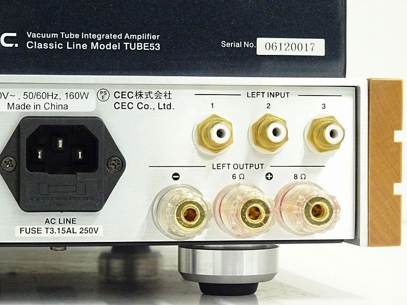 CEC Classic TUBE53 Limited Edition 真空管 プリメインアンプ 012561011(本体)｜売買された ...
