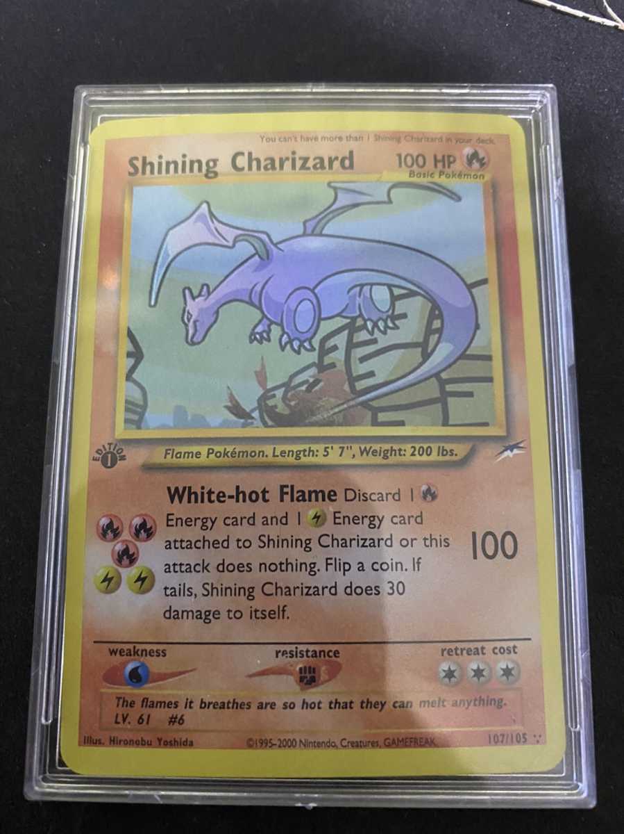激レア 1円スタート ポケモンカード ひかるリザードン shining charizard 英語 107/105(その他)｜売買されたオークション情報、yahooの商品情報をアーカイブ公開 ...