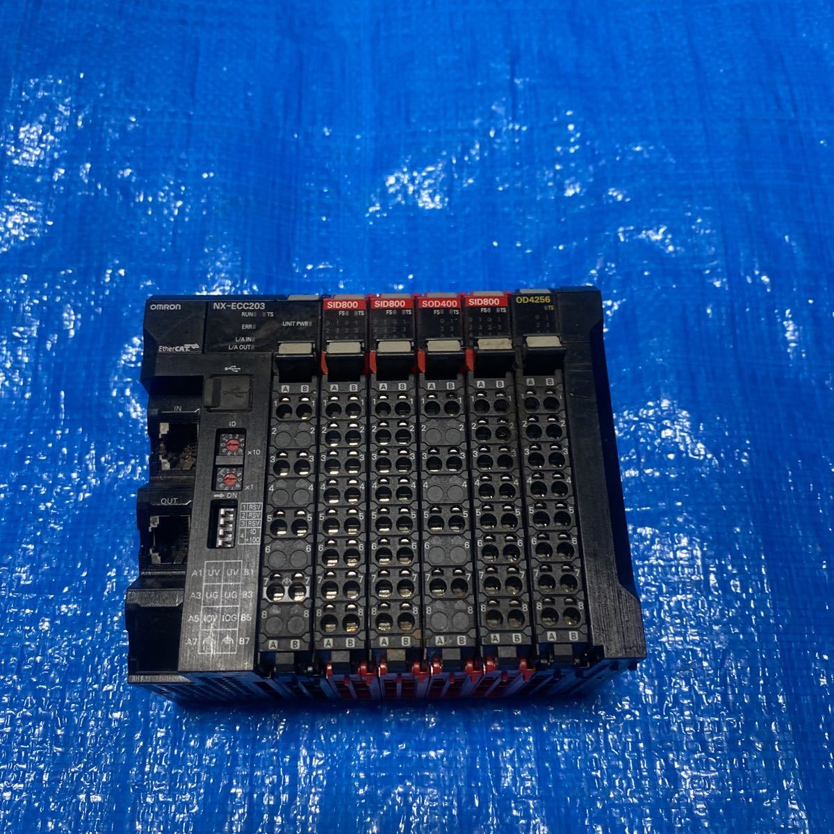 オムウロ omron PLC シーケンサー NX-ECC203 SID800 SOD400 0D4256(スイッチング電源)｜売買された ...