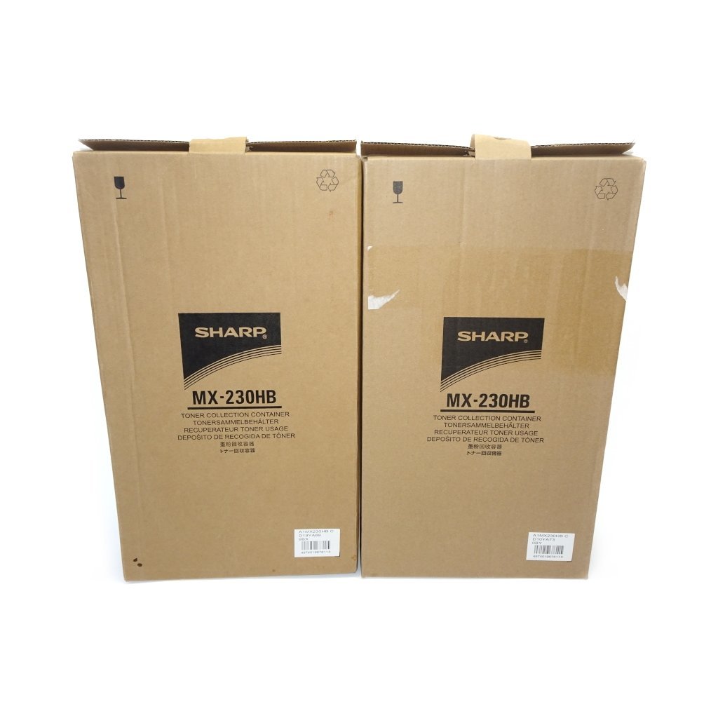 2箱セット SHARP シャープ トナー回収容器 MX-230HB MX-2310F/MX-2311FN/2514FN/2517FN/3111F/3112FN/3114FN用 NO.504 ...