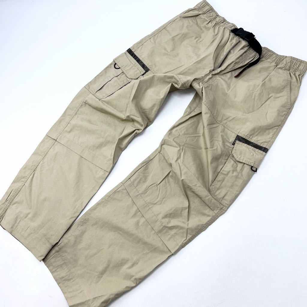 コンバース CONVERSE カーゴパンツ ワークパンツ ベージュ 2L 大きめ アウトドア キャンプ 作業着などにも 休日スタイルに ...