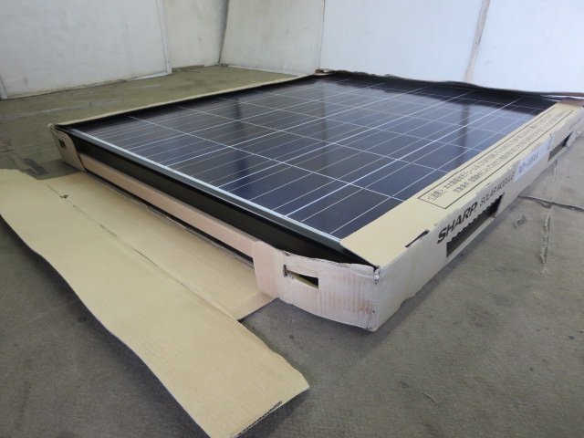 : シャープ 太陽光モジュール/ソーラーパネル/太陽光パネル ND-165AA 165W 2枚 0824BI 10 7CC(ソーラーパネル ...