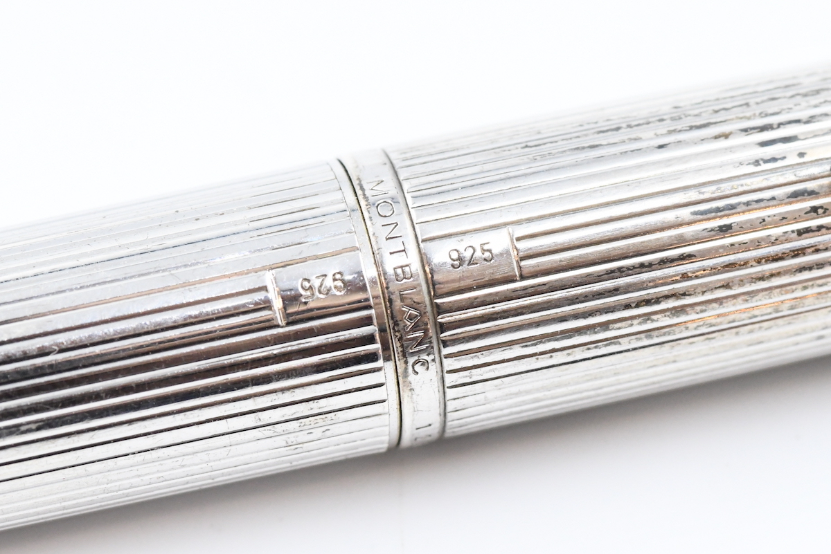 MONTBLANC モンブラン No.1266 万年筆 18K 750 スターリングシルバー SV925(モンブラン)｜売買されたオークション情報、yahooの商品情報をアーカイブ公開 ...