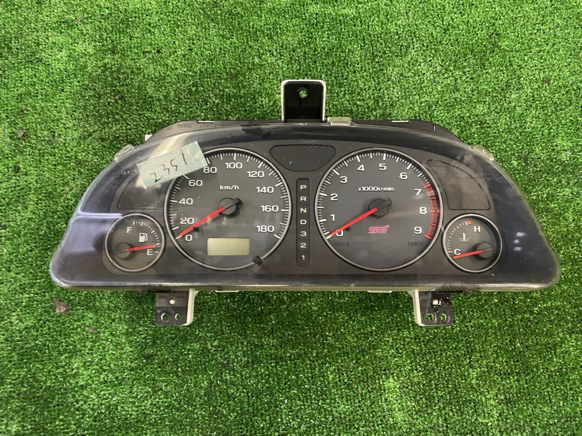 220901-2351 スバル SUBARU フォレスター sf5 STI トリム820 内装 スピードメーター C(スバル用)｜売買された ...