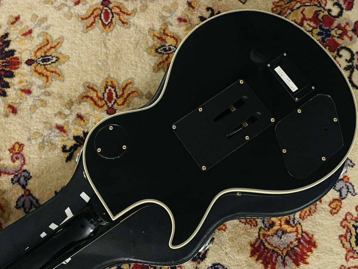 お宝 伝説のロックバンド SHEENA & THE ROKKETS 鮎川誠 直筆サイン Burny LesPaul Custom Gibson ...