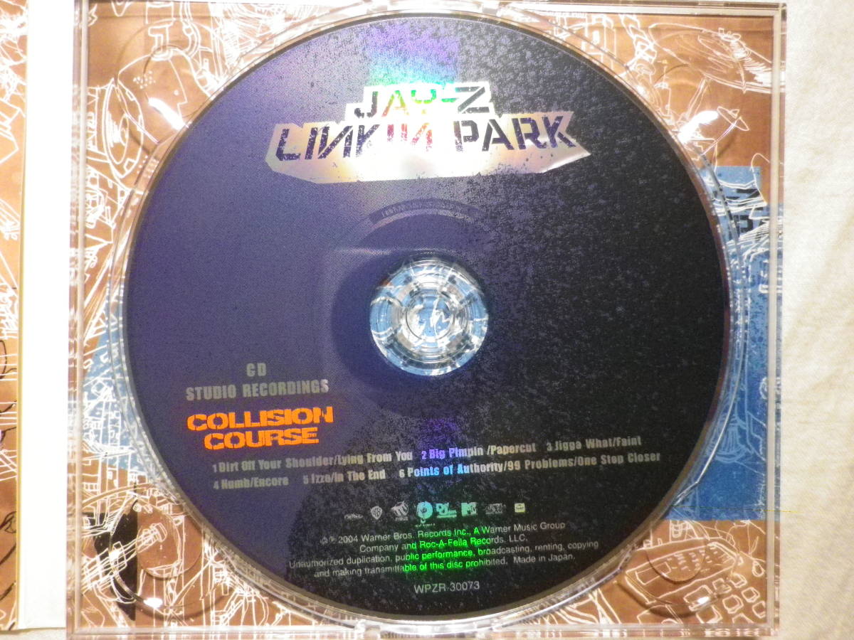 Jay-Z ＆ Linkin Park/Collision Course 2004 CD+DVD 2004年発売 WPZR-30073/4 ...