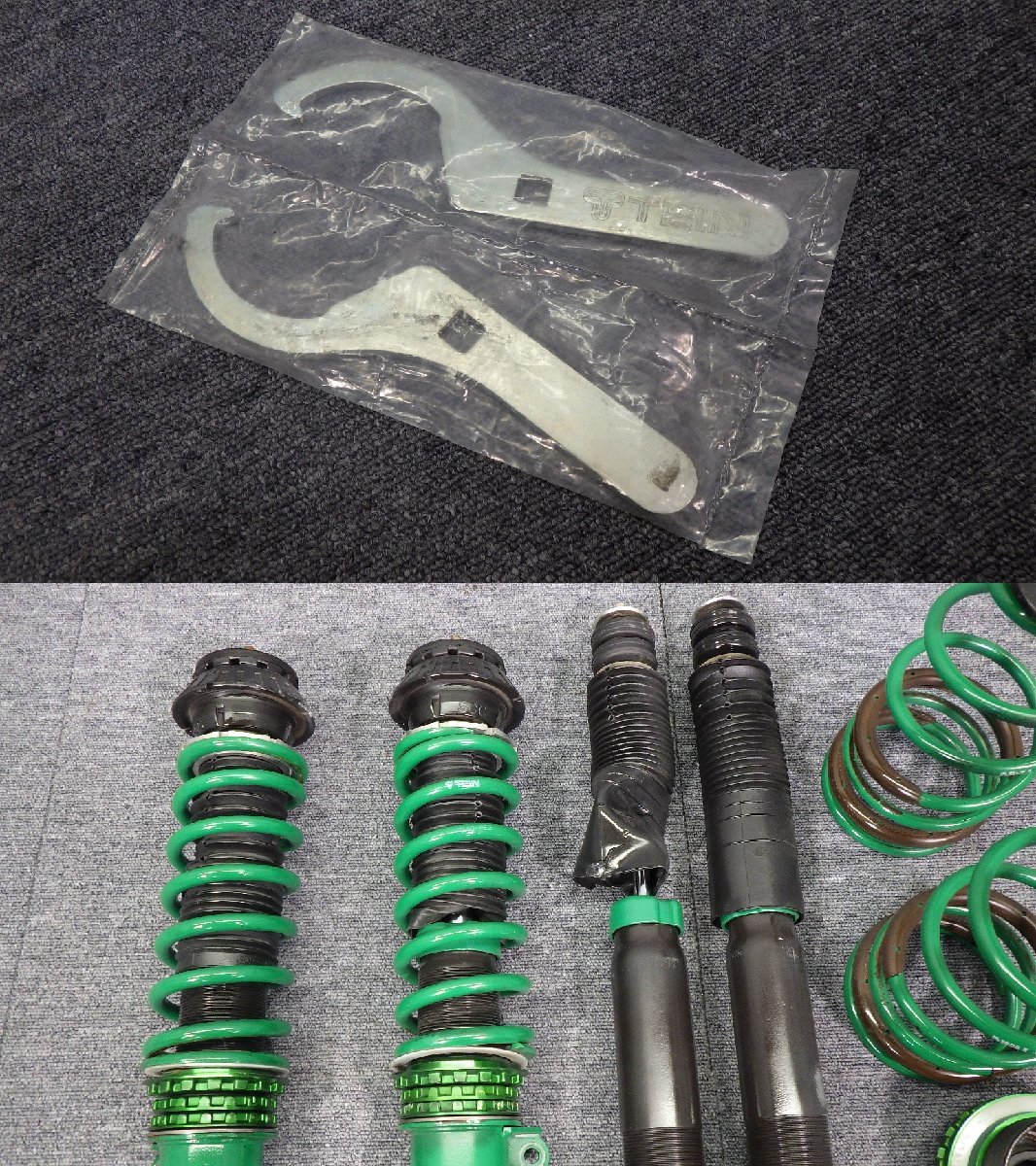 95 ホンダ フィット GE8 2WD 社外 車高調 TEIN FLEX Z 減衰力調整 フルタップ 1台分セット レンチ付 VCB80-11Y46(サスペンションキット（一式）)｜売買された ...