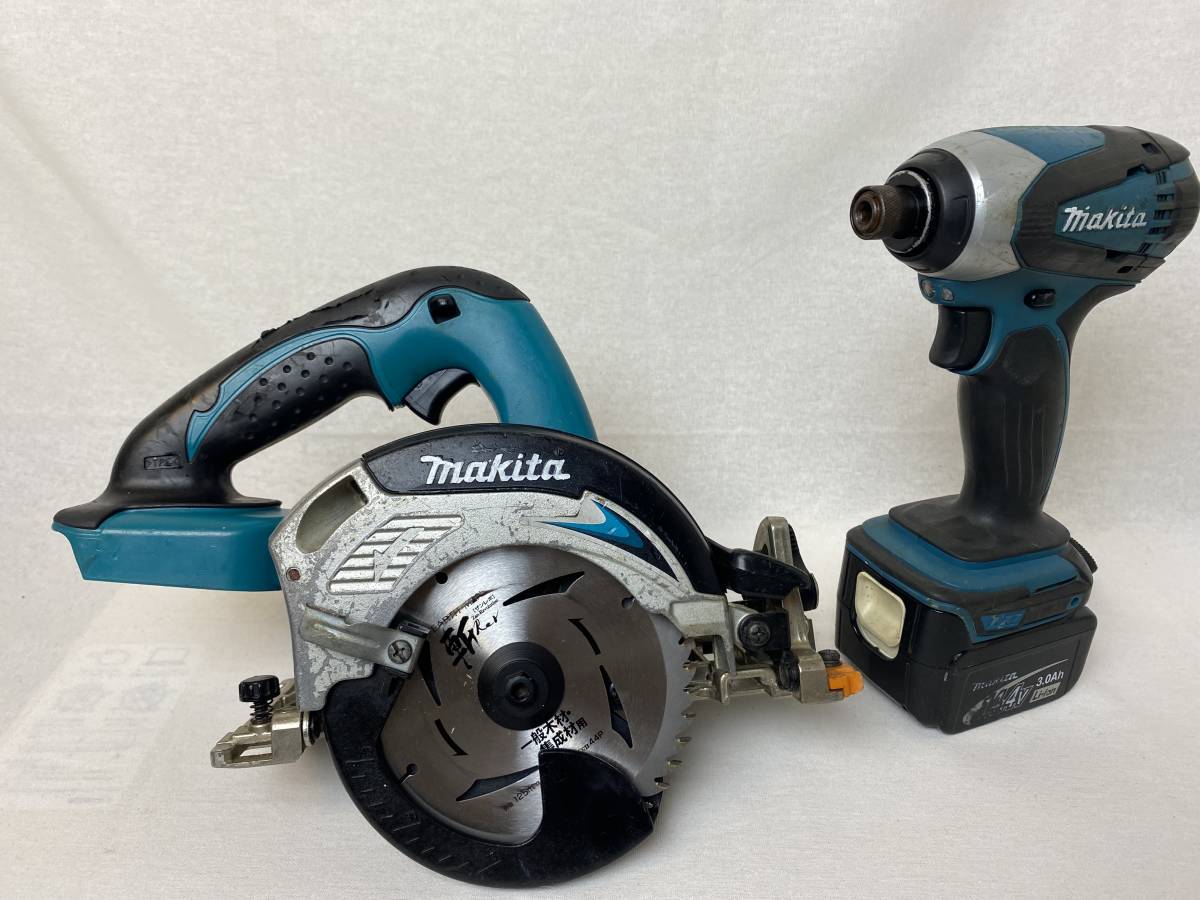 1円スタート makita マキタ マルノコ SS540D インパクト TD134D 14.4V バッテリー1個 チップソー 付き 日曜大工セット(本体)｜売買されたオークション情報 ...